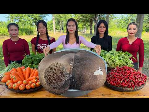 Amazing cooking yummy meat and vegetable recipe | countryside cooking