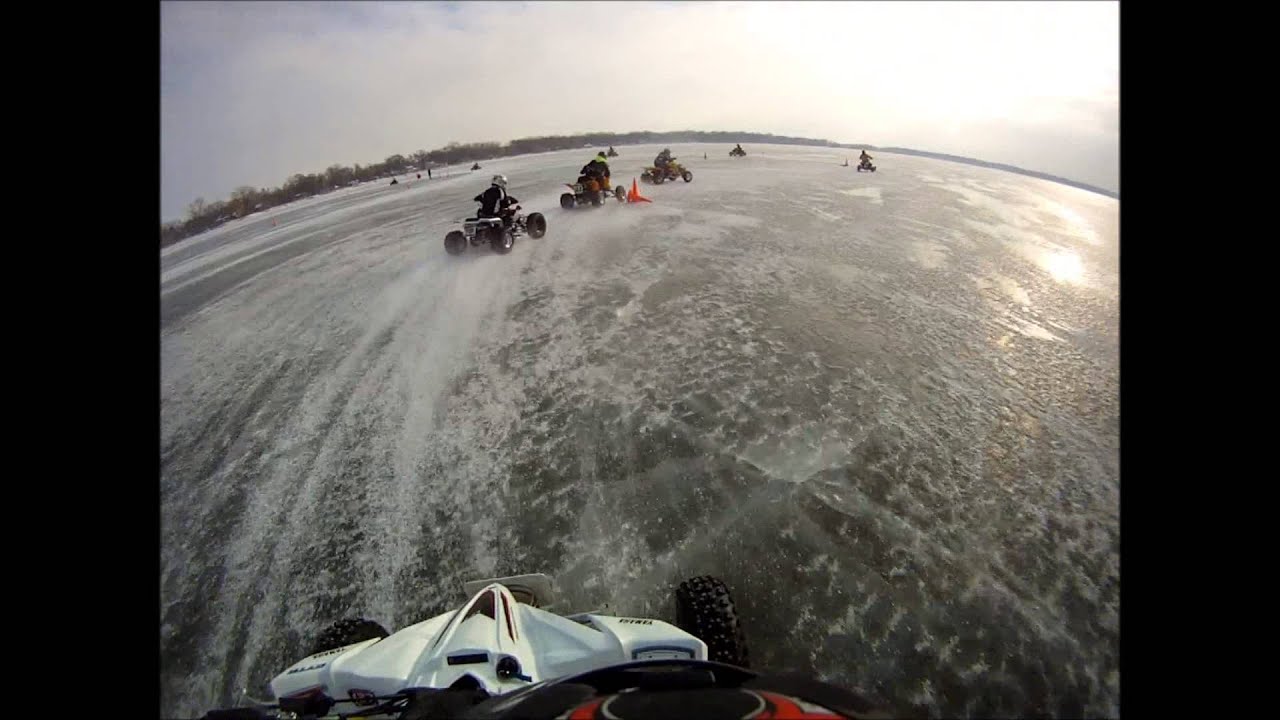 SWIRA Ice Race Warm Up Oval and Road Course Studded Class -- January 6 ...