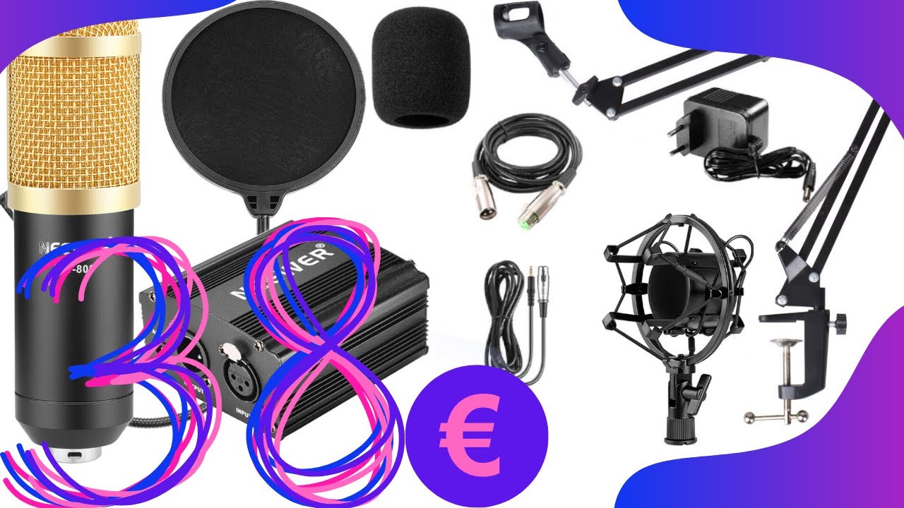 Neewer NW-800 6-in-1 Set Unboxing+Review+Test DEUTSCH - YouTube