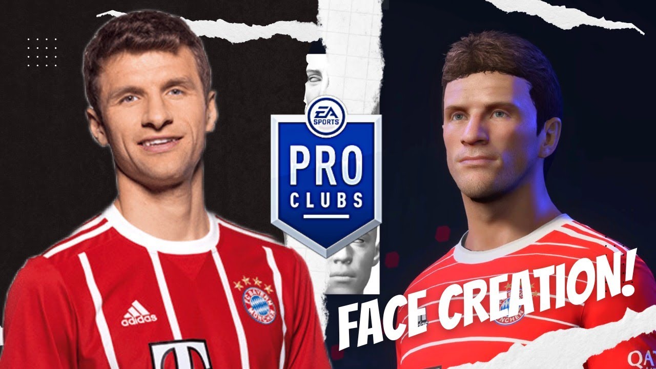 FIFA 23 THOMAS MULLER Face Creation - YouTube