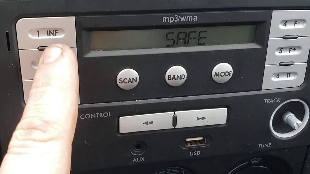 Entering Radio Code For MKIV.V Golf City and Jetta City Radio RMT100 ...