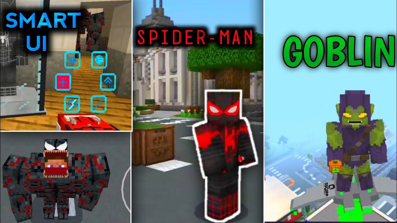 THE ULTIMATE SPIDER-MAN MOD FOR MINECRAFT PE ||EASTERN GAMER|| - YouTube