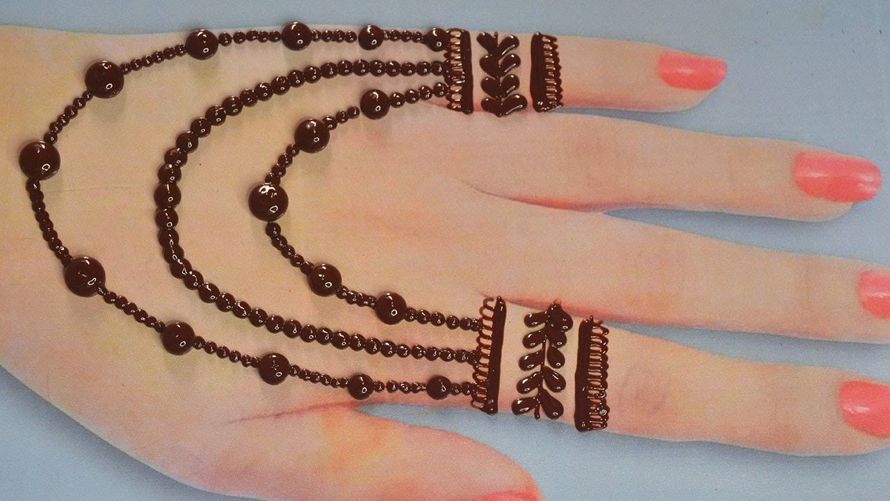 back hand mehndi for beginners_easy and latest back hand mehndi for ...