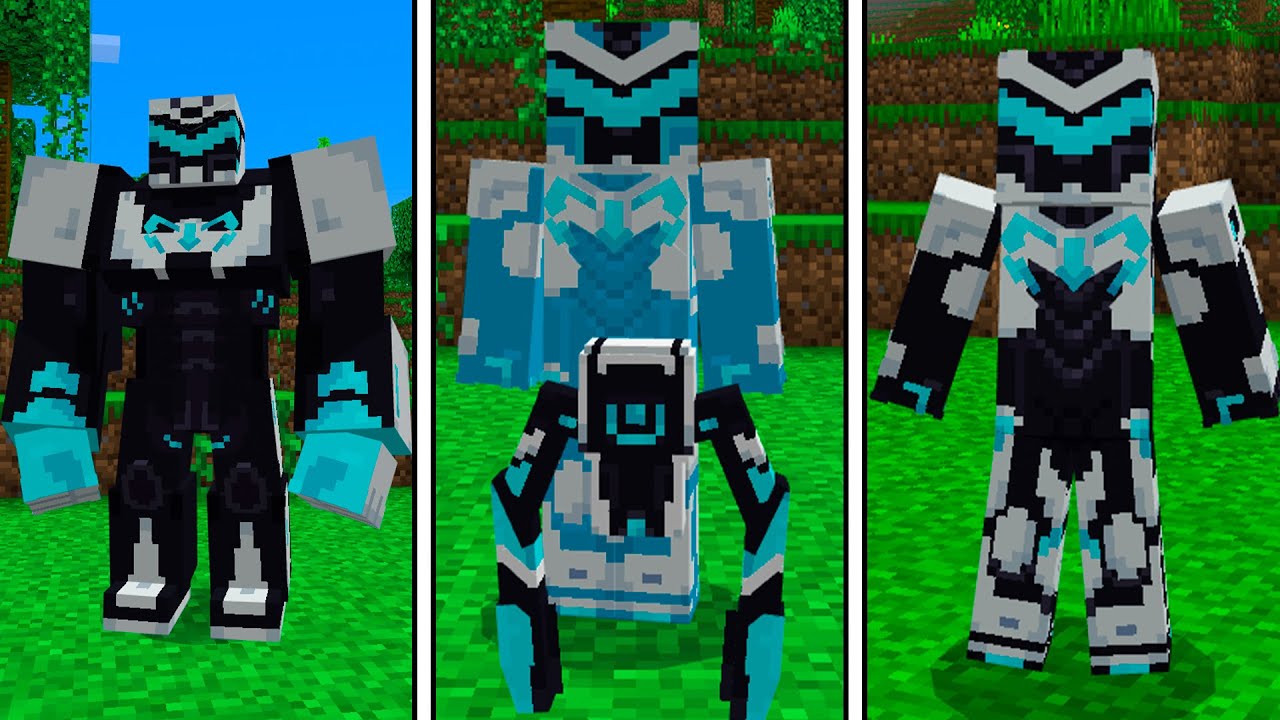 MELHOR ADDON DE MAX STEEL PARA MINECRAFT PE/BEDROCK! - YouTube