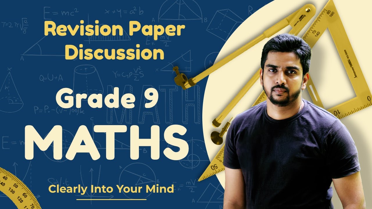 grade 9 | revision paper 3 | discussion video - YouTube