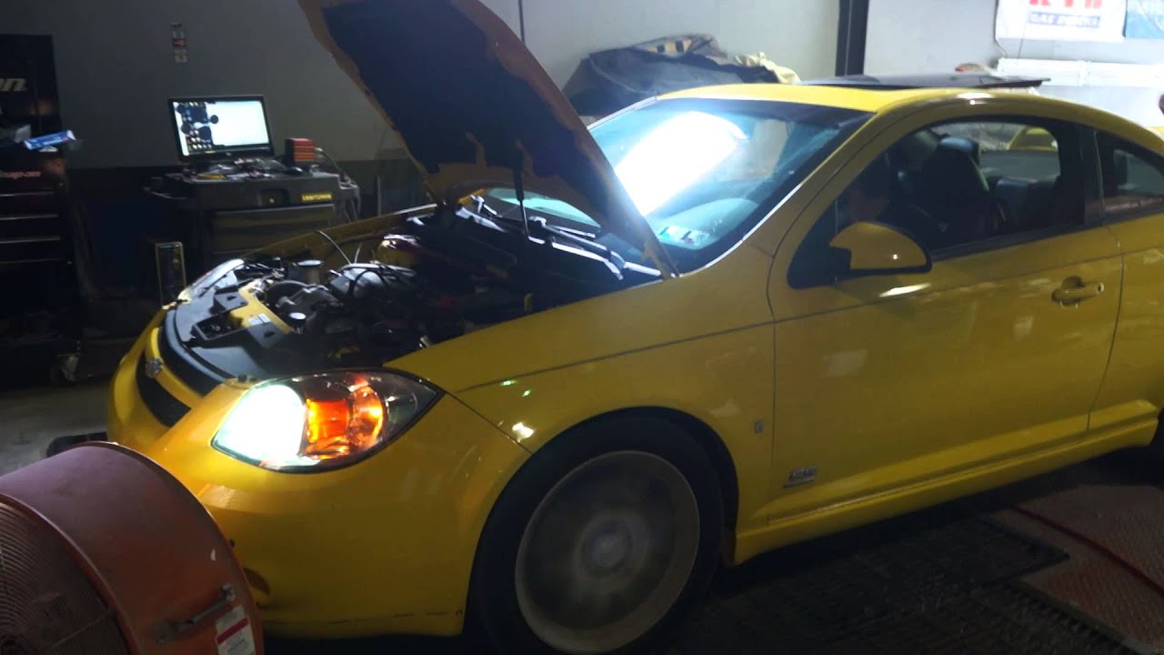 06 cobalt ss/sc dyno - YouTube