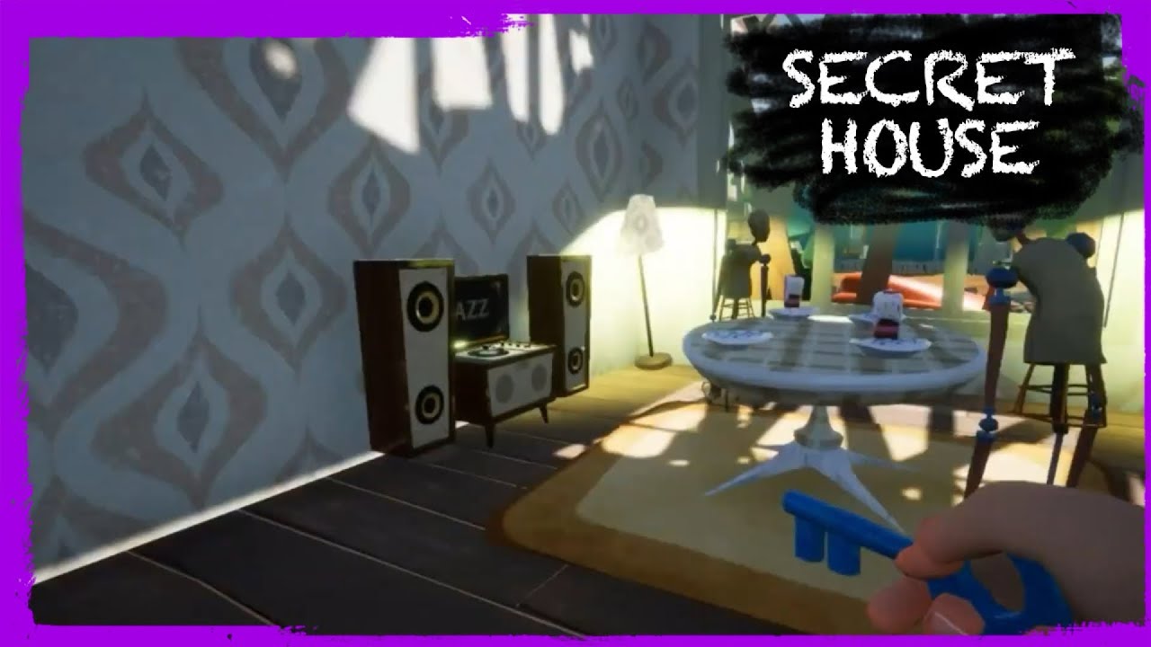 HELLO NEIGHBOR MOD KIT: SECRET HOUSE - YouTube