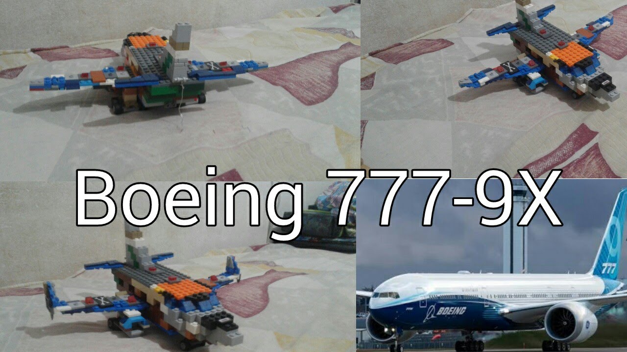 Meus legos #ep49EXTRA (Boeing 777-9X) - YouTube