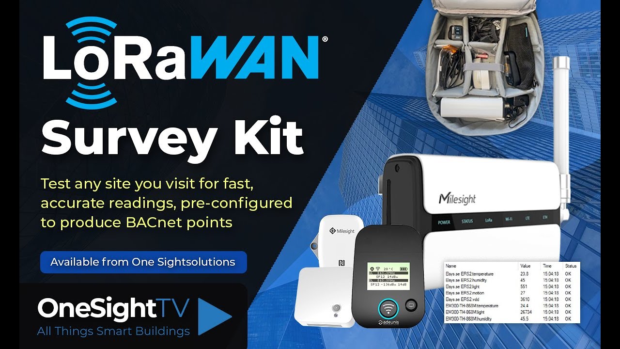 LoRaWAN Site Survey Kit - Test your Smart Building - YouTube