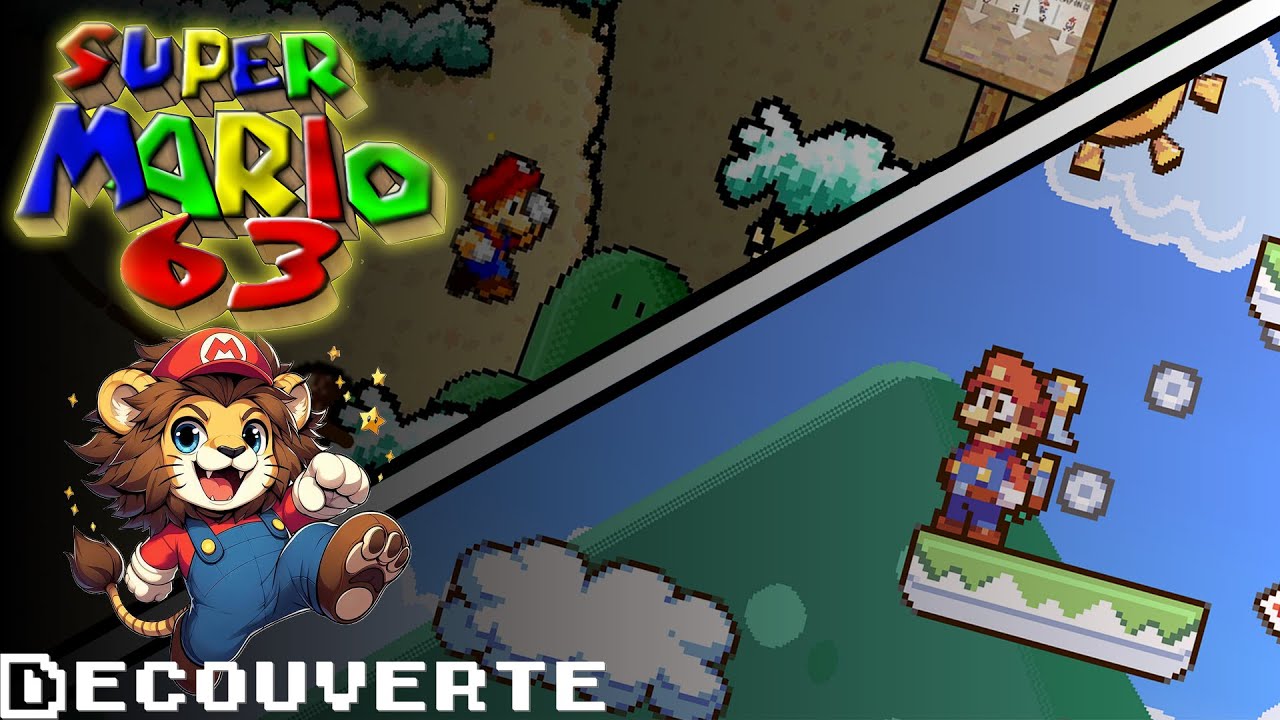 🔎 Découverte Super Mario 63 + Redux - Mon jeu flash du coeur ️ - YouTube