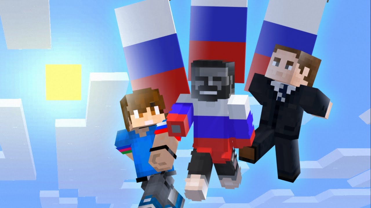 День России в Майнкрафте - Day of Russia in Minecraft - YouTube