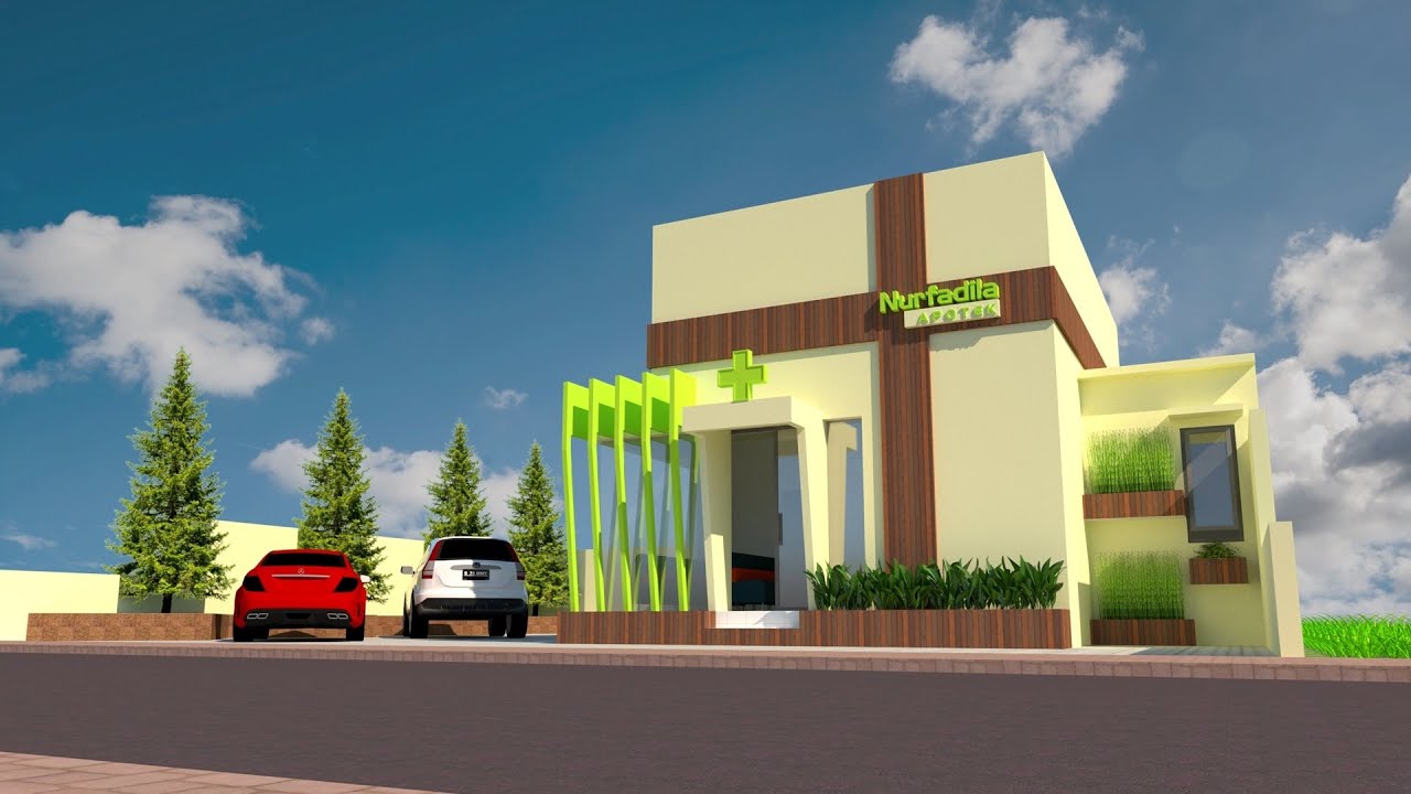 Desain Apotek | video by Sketchup - YouTube