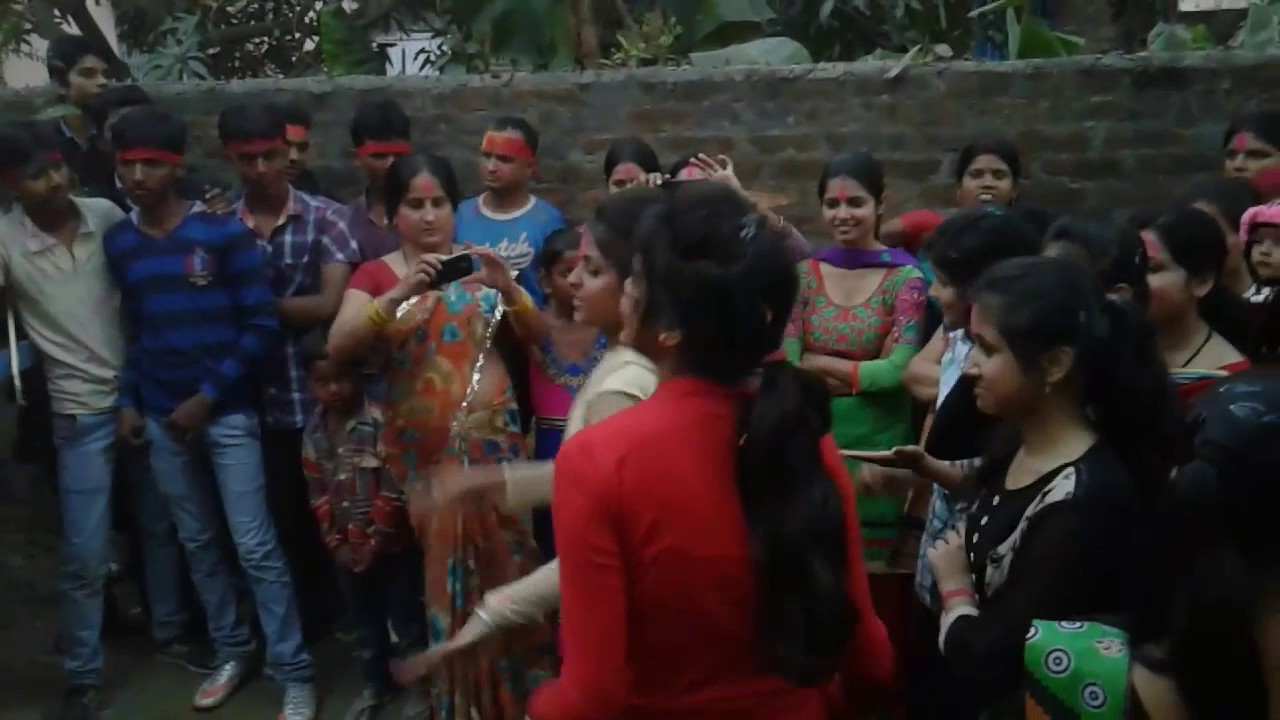 Dance in village - YouTube