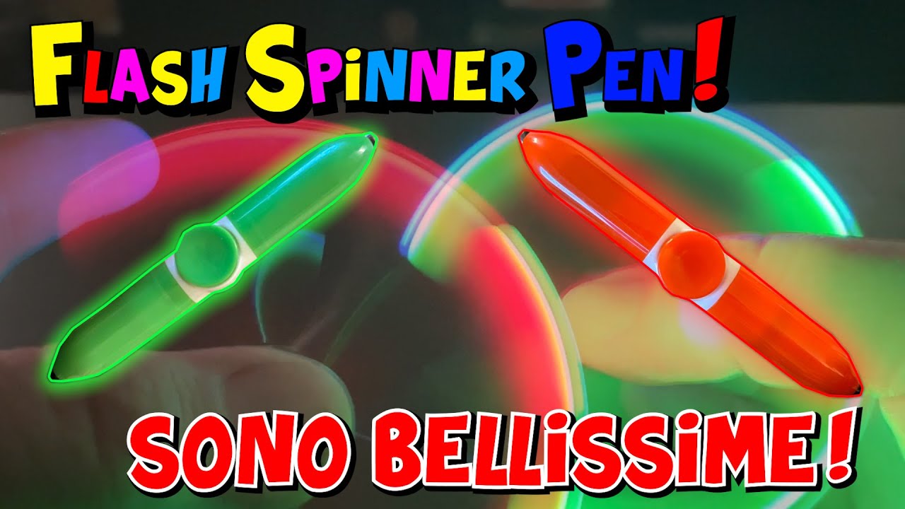 FLASH SPINNER PEN 2020! SONO BELLISSIME!!! 🤩 Speciale Edicola - YouTube