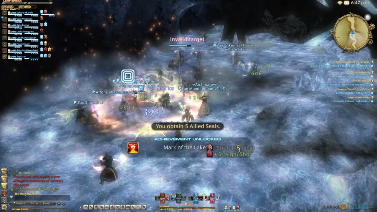 「Final Fantasy XIV」A Realm Reborn: Elite Hunt Mark Leech King (PS4 ...
