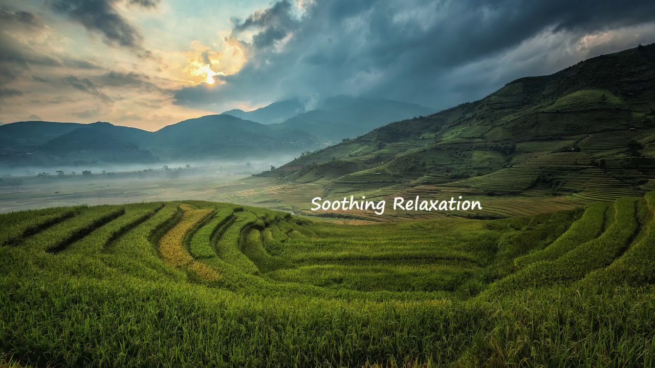 15 minutes deep breath with sunrise || Soothing Relaxation || Deep ...