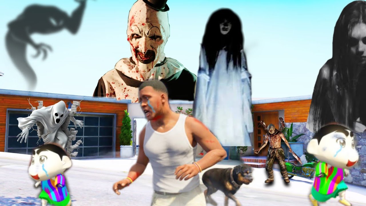 Franklin Found GHOST GANG in Los Santos | GTA 5 Mods | - YouTube