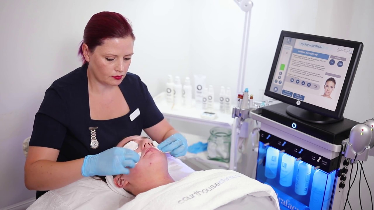 Hydrafacial Treatment at Courthouse Clinics - YouTube