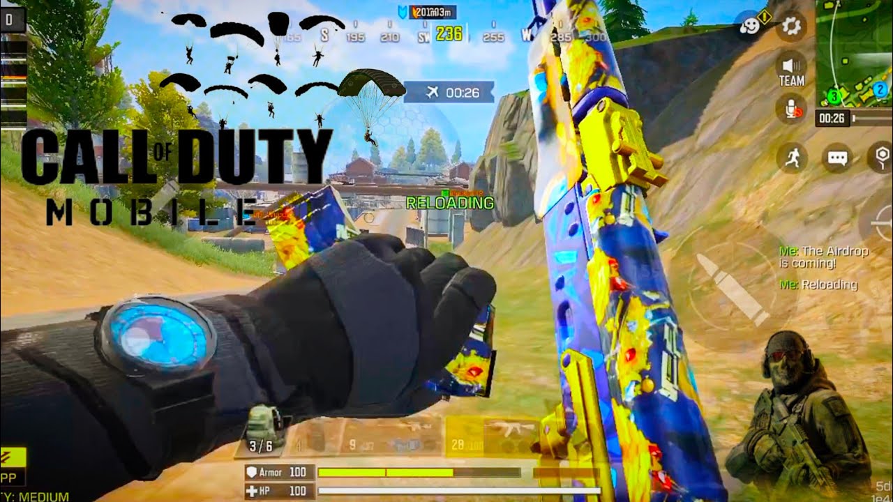 CALL OF DUTY MOBILE 120 Frame rate GAMEPLAY #codm #callofduty #warzone ...