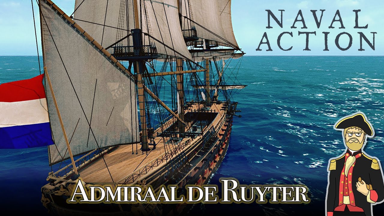 The Ships of Naval Action The Admiraal De Ruyter - YouTube