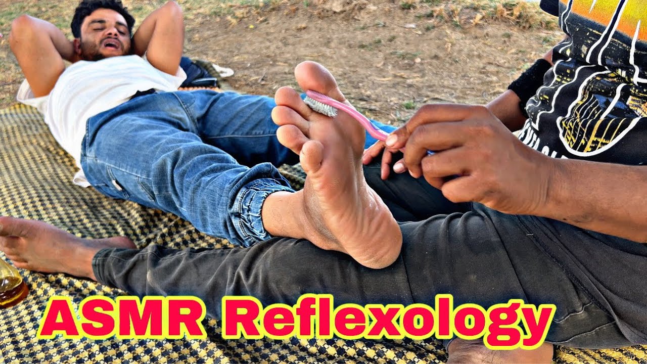 ASMR Reflexology: Ultimate Foot Refresh & Tickling Therapy (Tingly ...