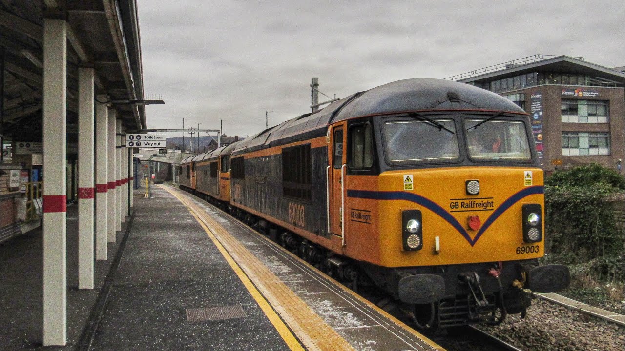 GBRf 69003 69001 69006 0Z69 Peterborough Maintenance Shed - Tuebrooks ...