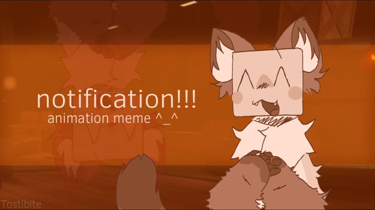 Notification - animation meme (flipaclip+) - YouTube