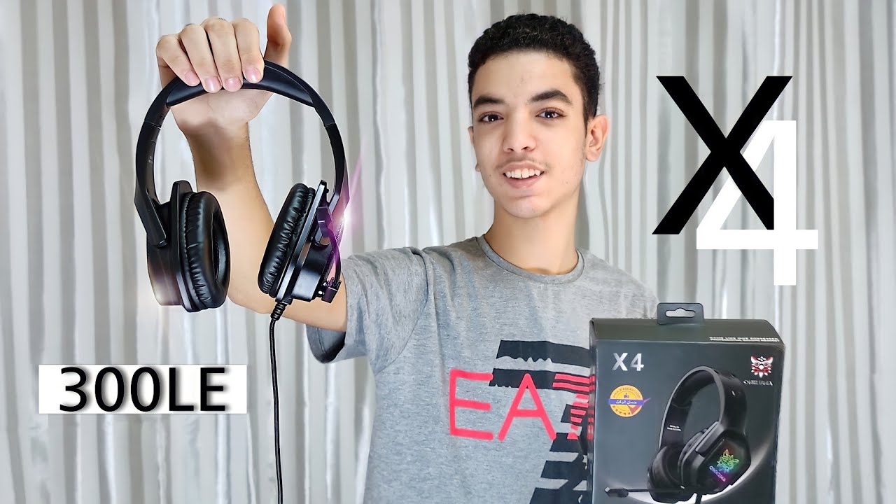 افضل سماعه جيمنج بسعر 300 جنيه | onikuma x4 - YouTube