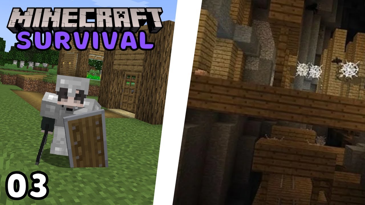 Minecraft Let's Play- Ep. 3 : MINING! + DECORATING! (Minecraft 1.19.2 ...