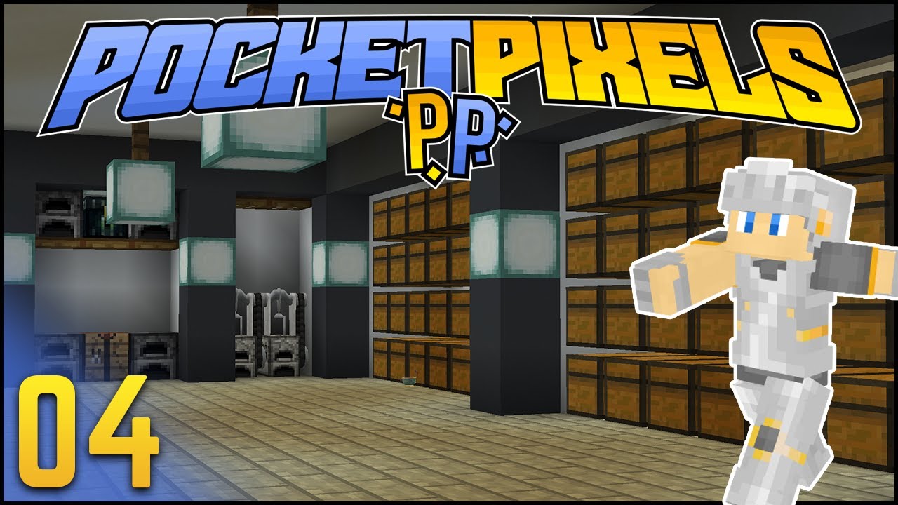 Storage Room! | PocketPixels S2 - Ep. 4 (Minecraft Pixelmon) - YouTube