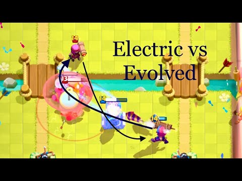 Electric Giant vs Evolved Firecracker | Fierce Battle | Clash Royale ...