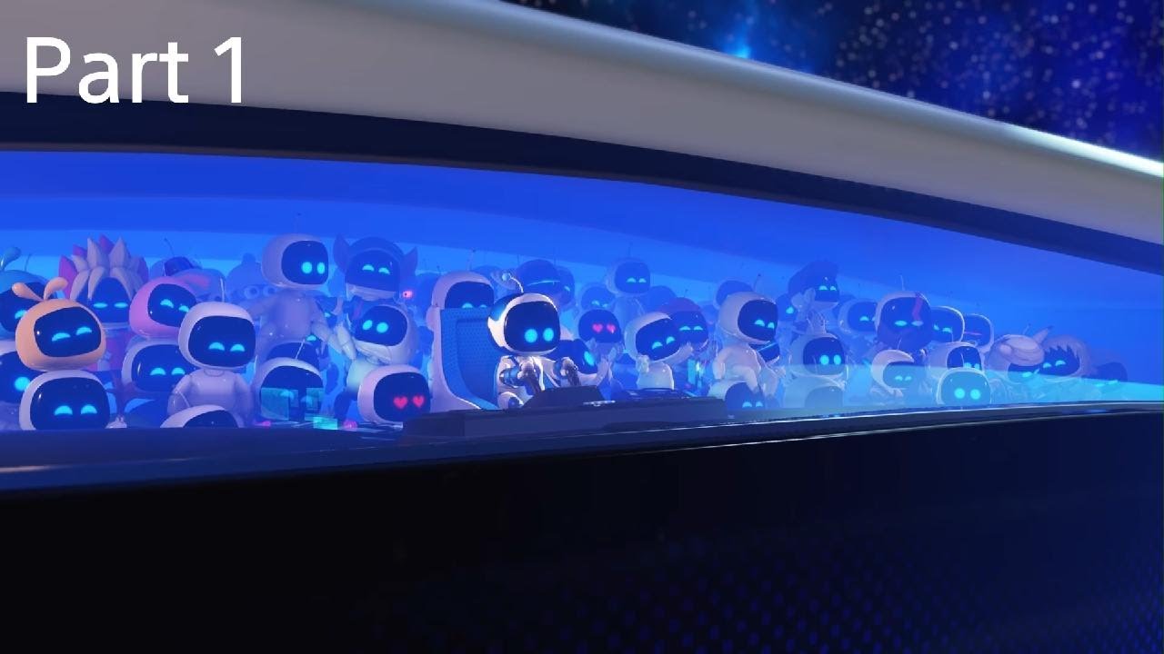 ASTRO BOT part 1 ps5 gameplay walkthrough - YouTube