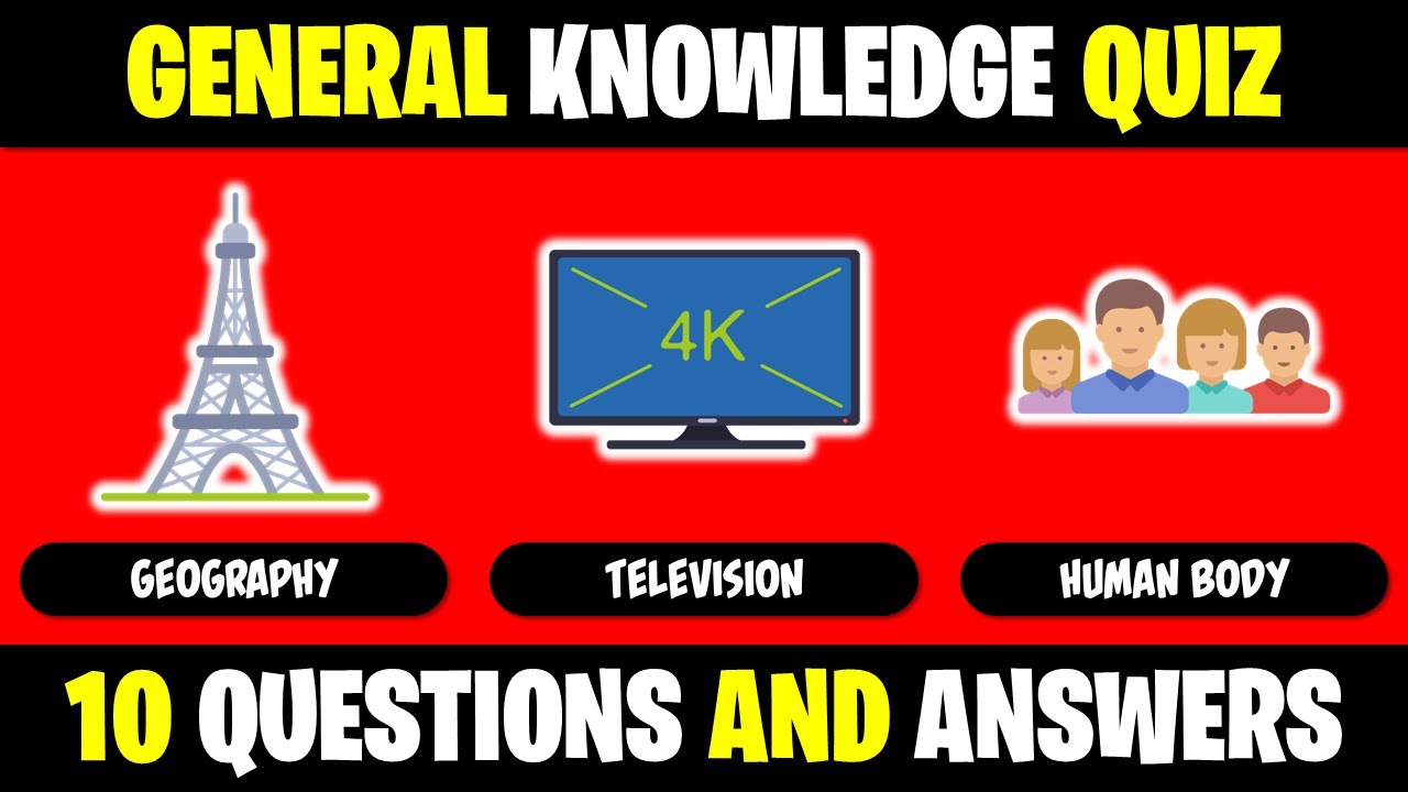 General Knowledge Quiz | 10 Trivia Game Questions | #00140 - YouTube