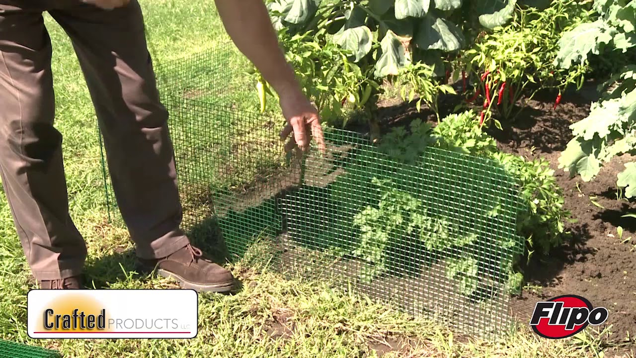 Expandable Garden Fence - YouTube