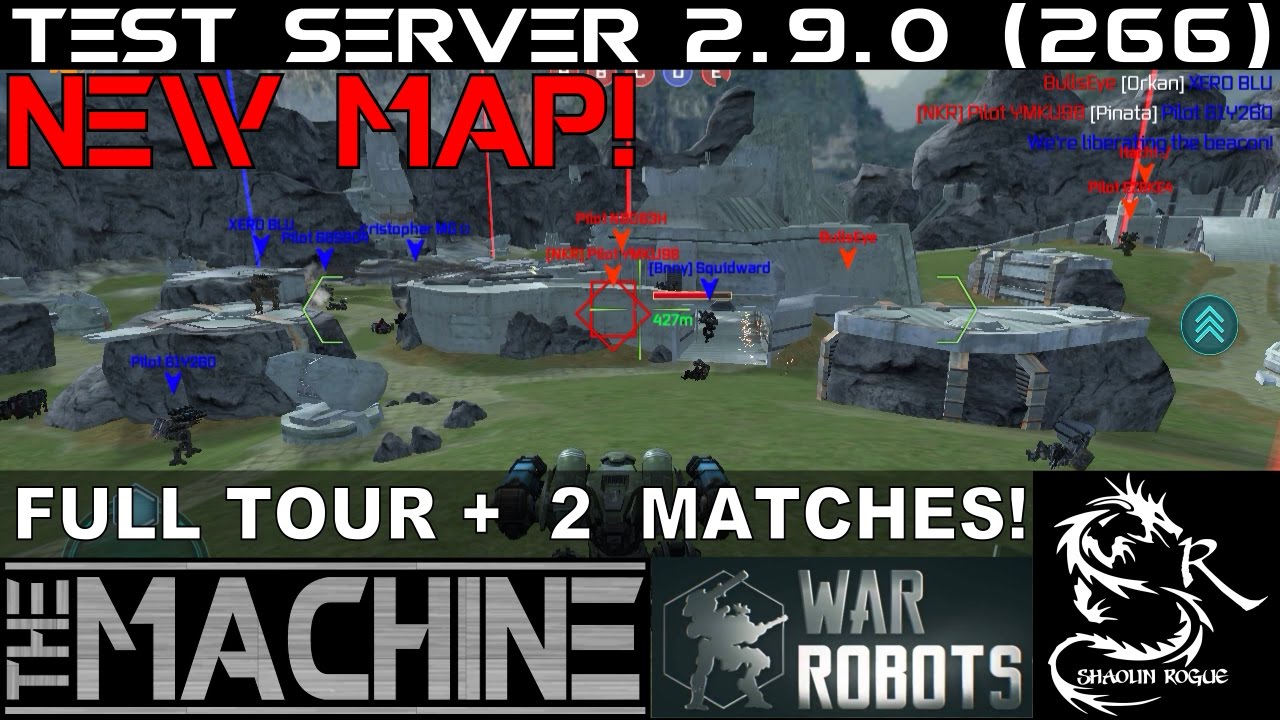 War Robots - Another New Map! - Test Server 2.9.0 (266) - YouTube