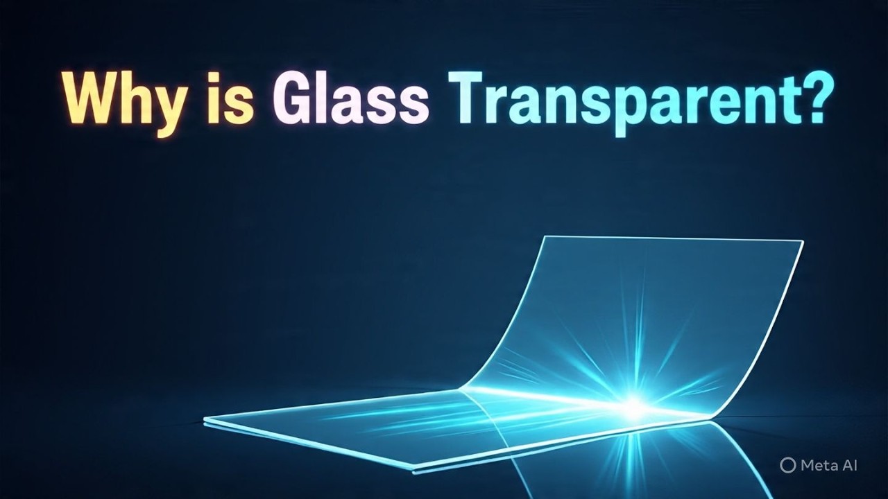 Glass 🥂 is solid .. Why Transparent? | Physics Explained in Simple Way ...