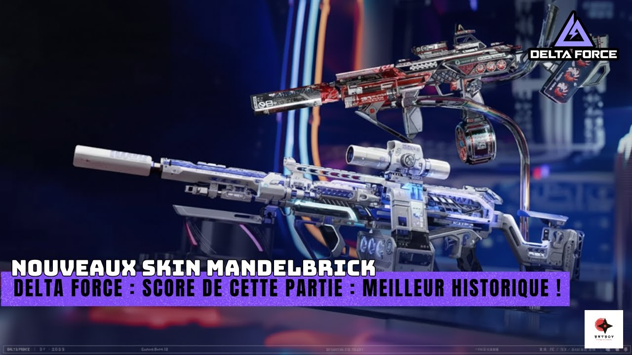 Delta Force Saison 8 | Nouveaux Mandelbrick Skin camouflage - YouTube