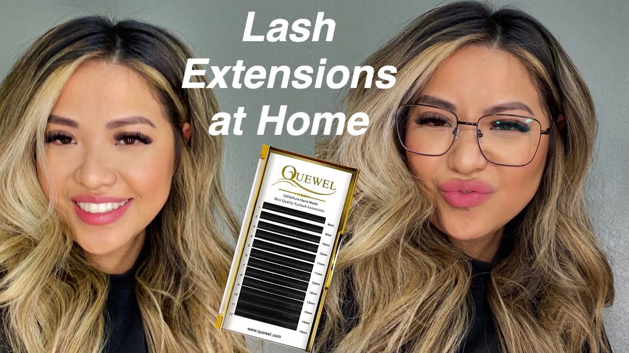 WATCH THIS BEFORE APPLYING LASH EXTENSIONS AT HOME! / Tips + Answers to ...
