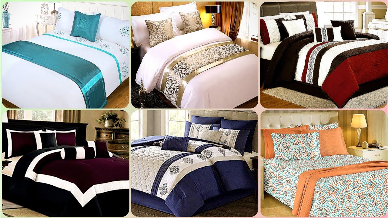 Top and Most Beautiful Bed sheet design|| cotton Bed sheet and Bed ...