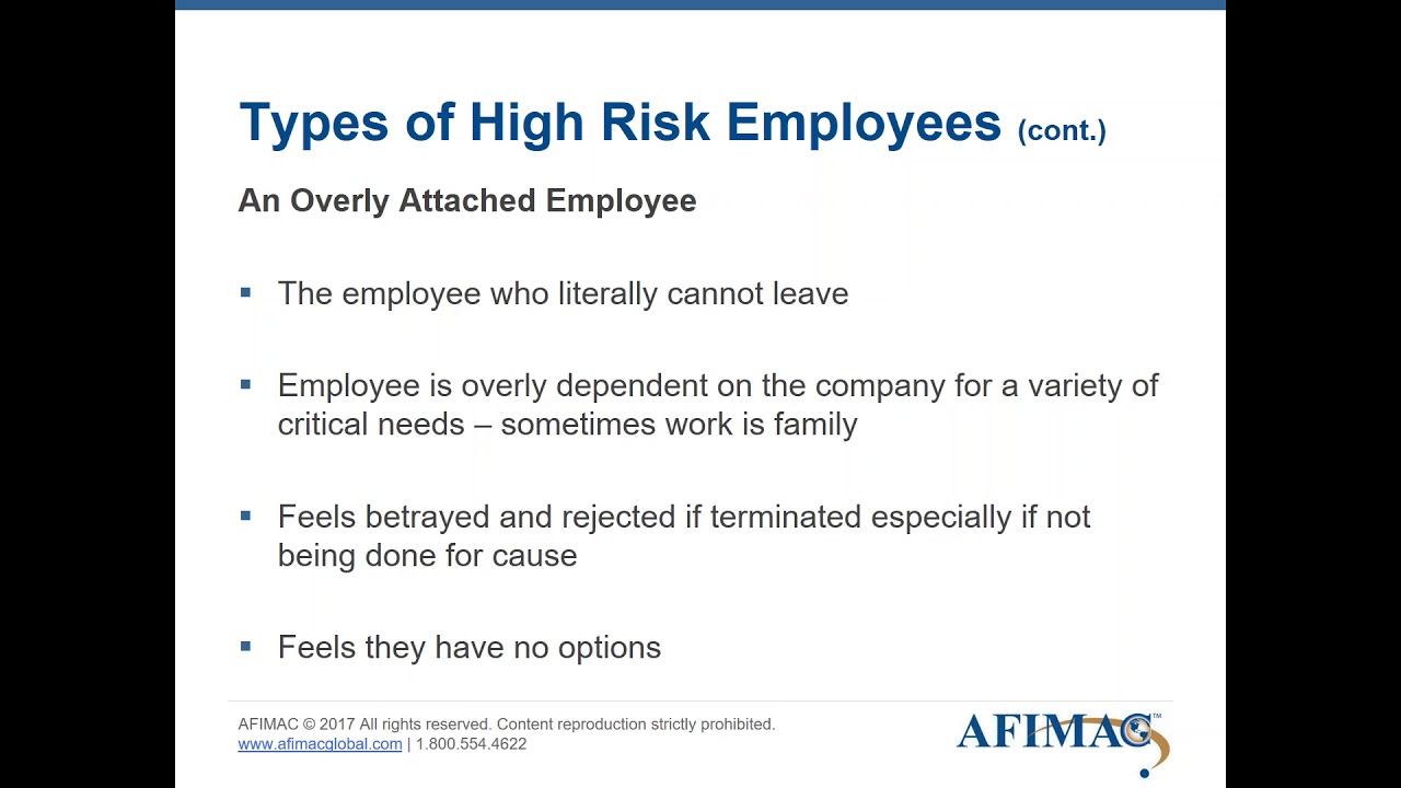 High-Risk Terminations - Proven Techniques to Reduce the Risk to You ...