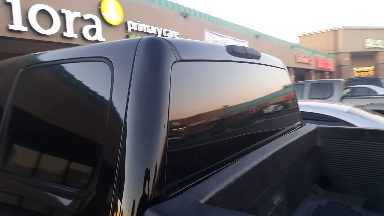 5% limo tint + windshield - YouTube