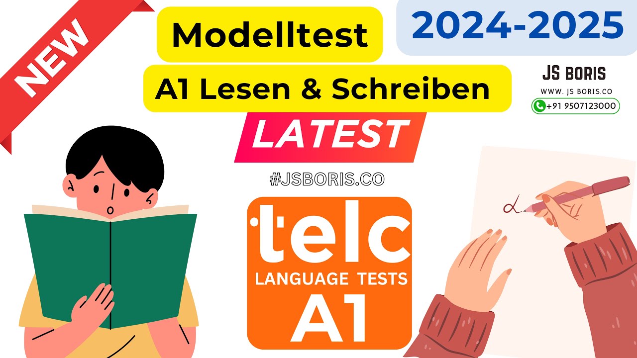 2024-2025 Latest Telc A1 new Pattern A1 lesen & schreiben | Modalltest ...
