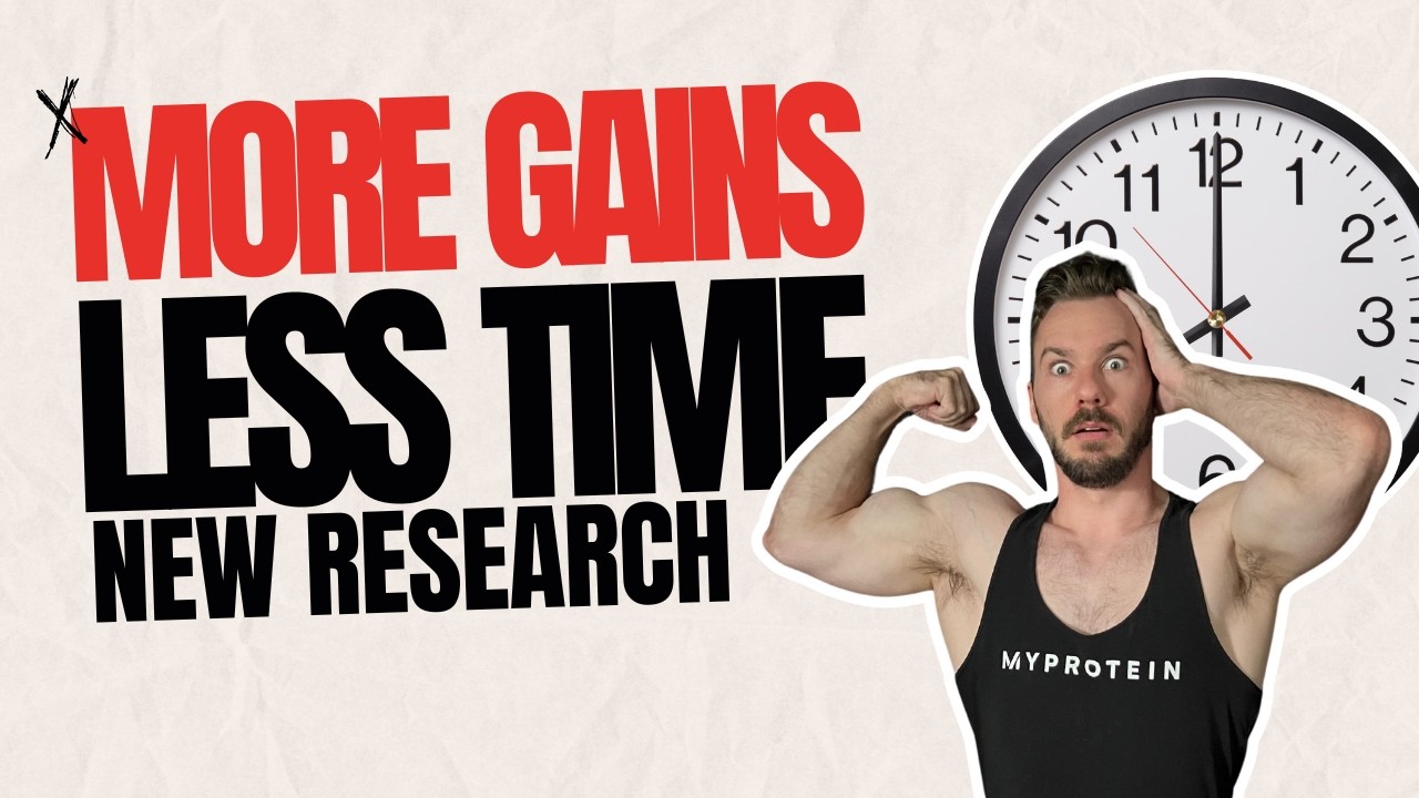 More Gains In Less Time? (New Research Gives Us Direction) - YouTube