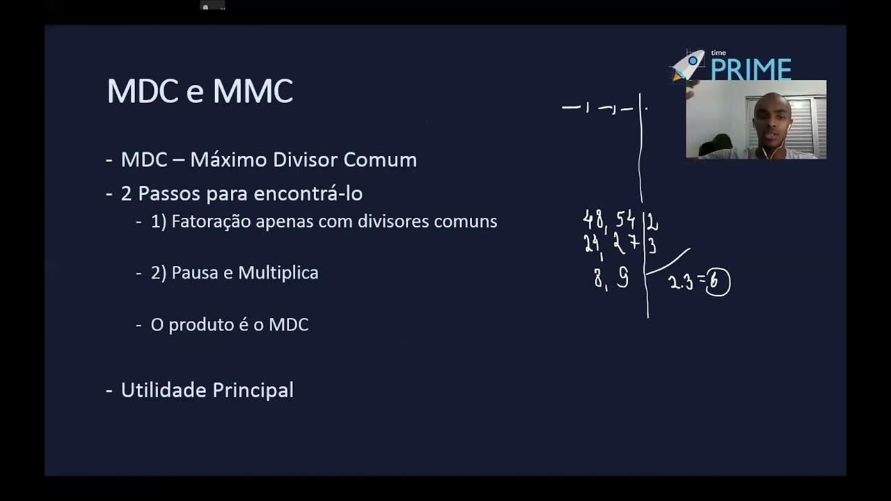 #05 Máximo Divisor Comum - Como fazer MDC? - Método PRIME | Leandro de Almeida - YouTube