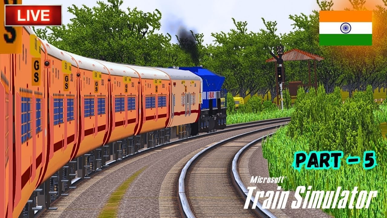 56770 TCN-PALAKAD PASSENGER | MSTS | INDIAN TRAIN SIMULATOR GAMEPLAY ...