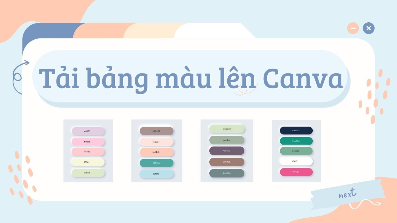 Cách tải bảng màu lên Canva - How to Upload Color Palette to Canva ...