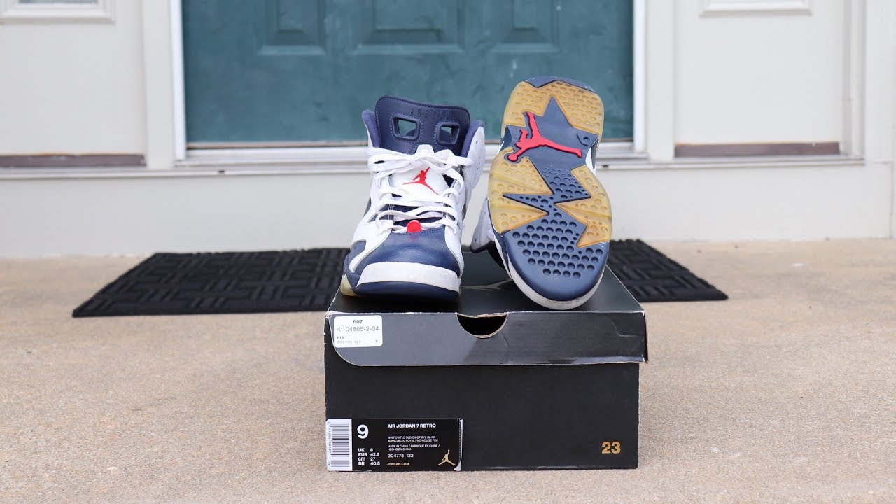 Air Jordan Olympic 6 Restoration - YouTube