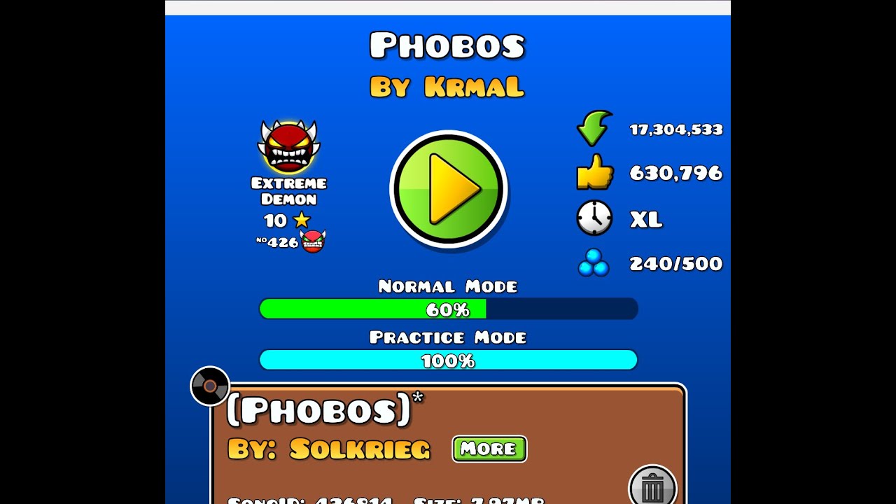 ''PHOBOS'' 96% (reacción impactante) (Progress #4) - YouTube