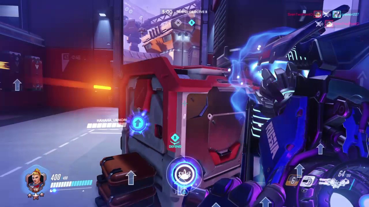 Overwatch: Protecting the russian skies - YouTube