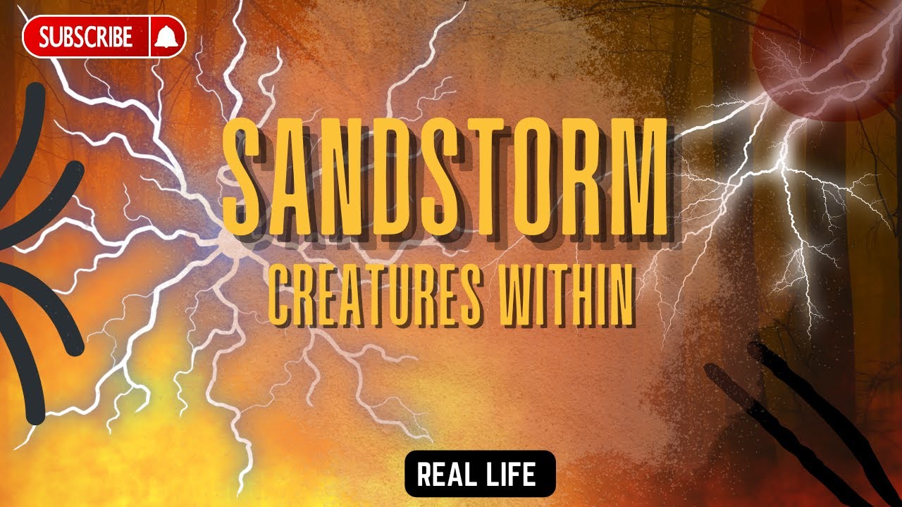 Creatures In The Sand? Real-Life Scary! - YouTube
